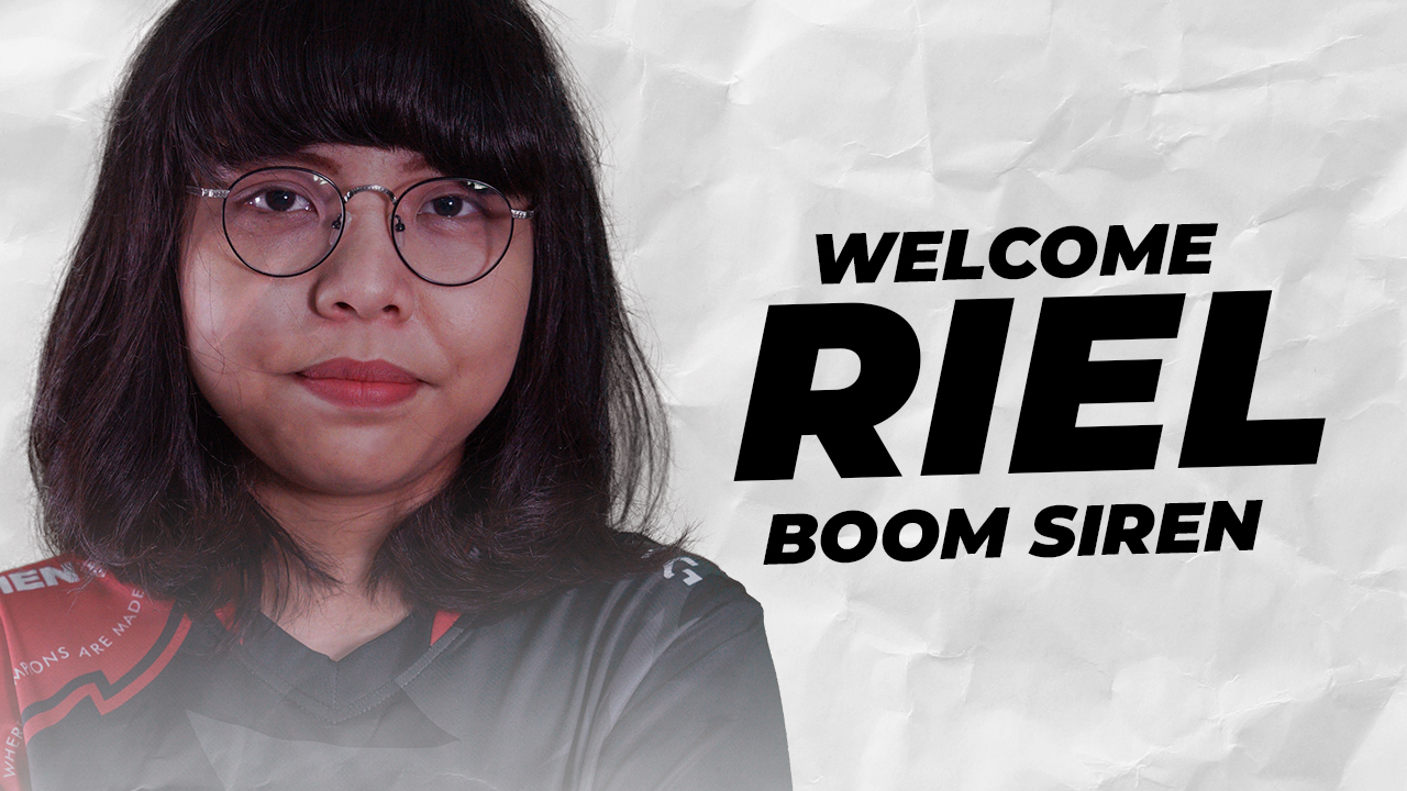 BOOM Siren Resmi Memperkenalkan Riel Sebagai Pemain Baru